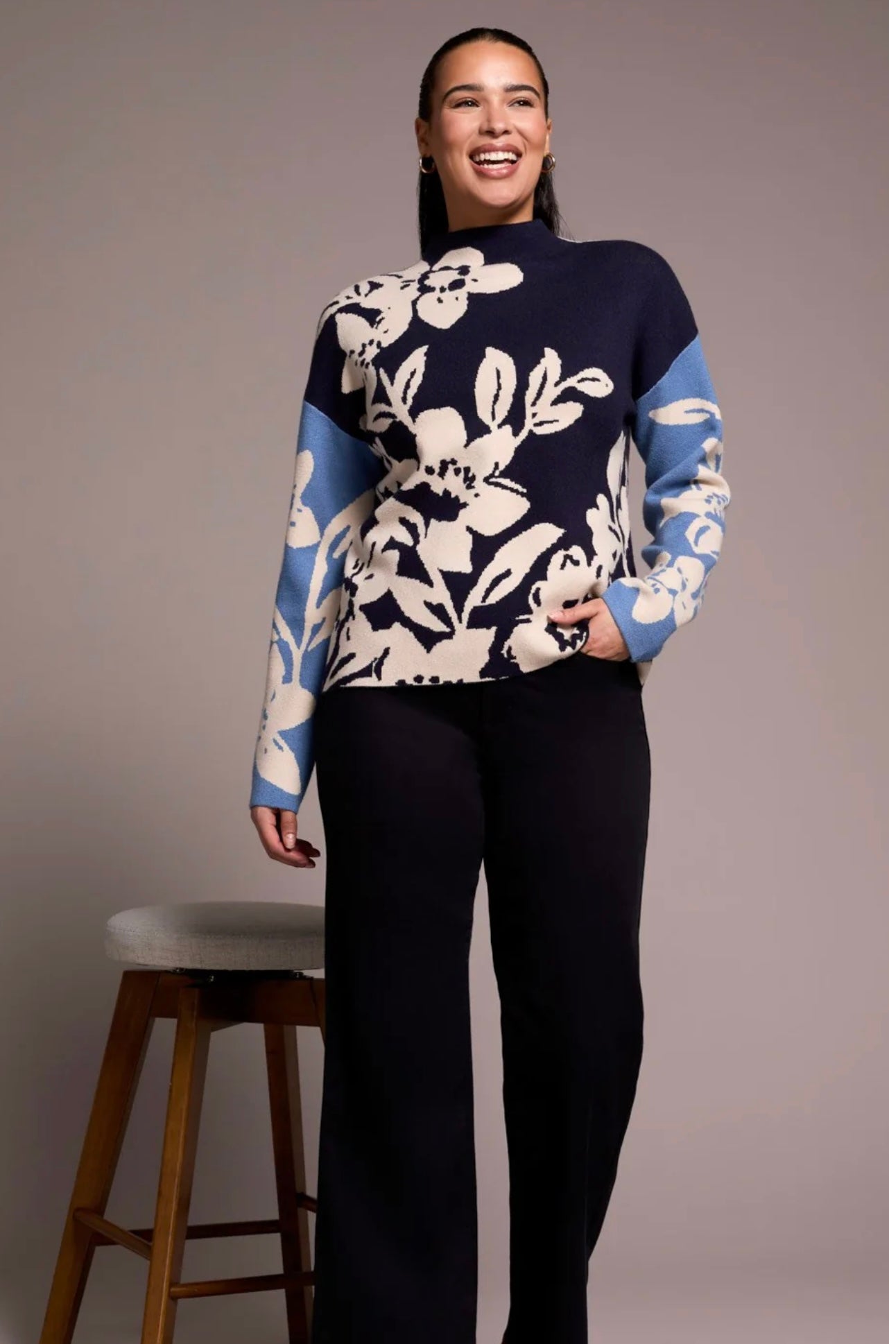 Sapphire | Tribal | Knitwear & Sweaters | Orchid Boutique